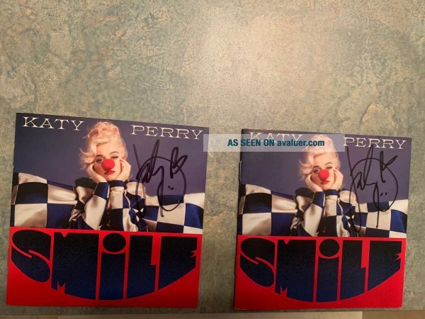 KATY PERRY SIGNED CD BOOKLET AND CD SHIPS QUICK UPDATED | #37476561