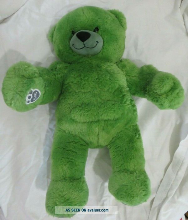 Incredible Hulk Build - A - Bear Marvel Avengers, Green Plush Stuffed ...