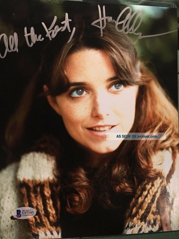 Karen Allen Signed 8x10 Color Photo Beckett BAS Indiana Jones Animal ...
