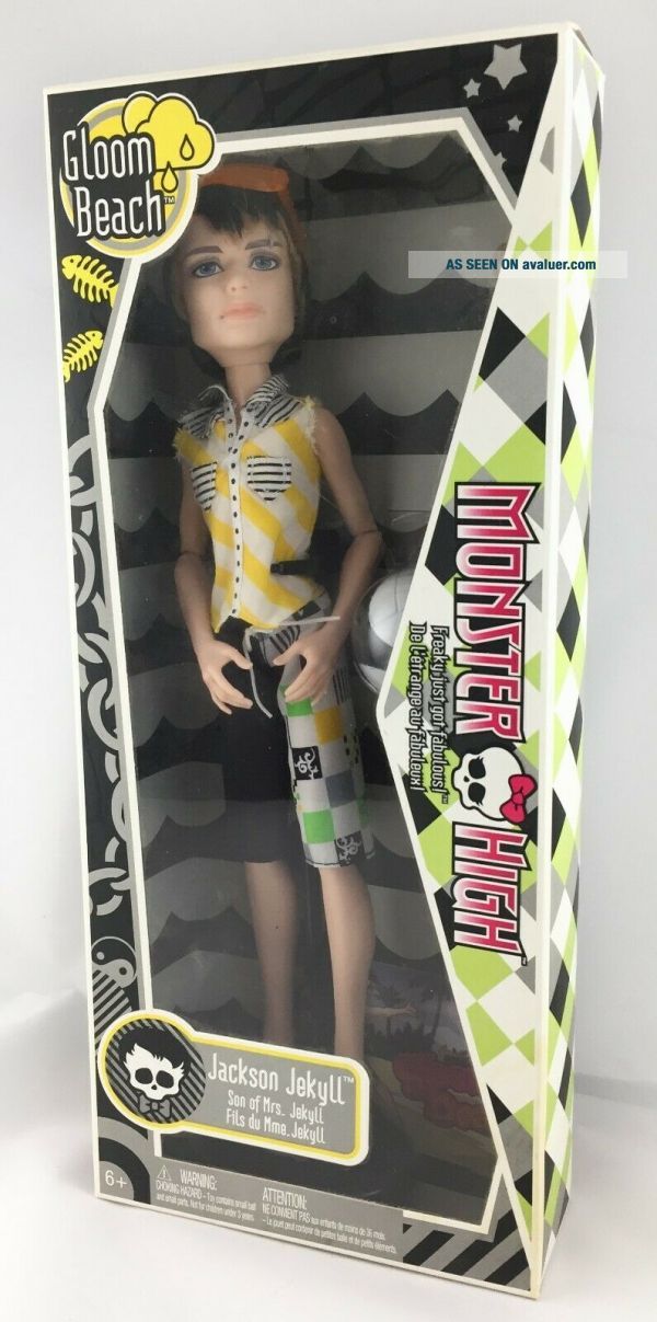 Monster High Jackson Jekyll Gloom Beach First Wave | #37618422