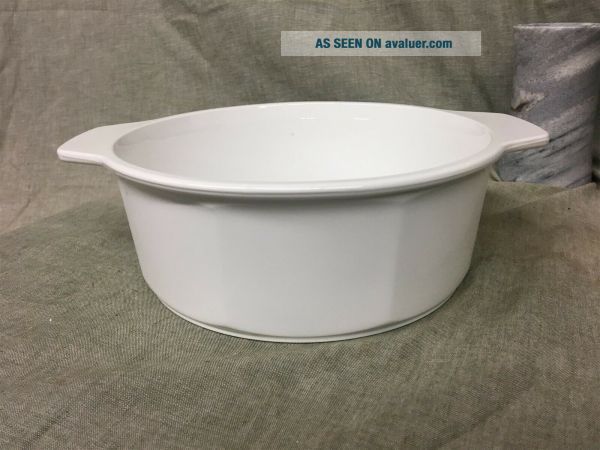 Princess House Nouveau White Dutch Oven Cookware Casserole 2 Quarts ...