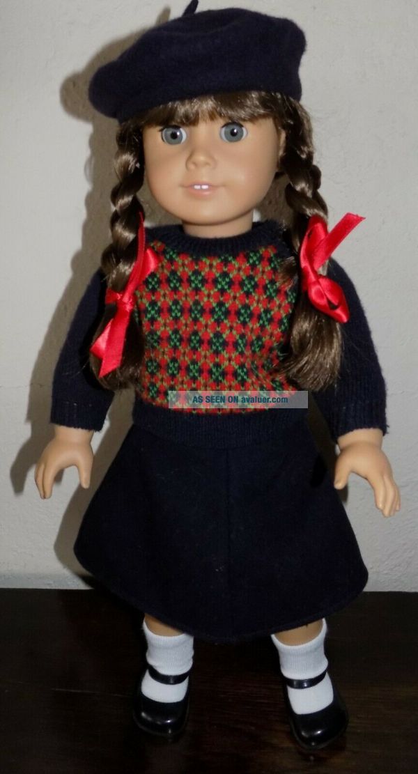 Retired Pleasant Company Molly American Girl Doll In Meet Outfit ...