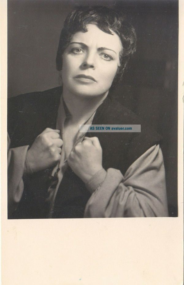 OPERA SINGER PHOTO Martha Mödl Soprano In Fidelio Vienna | #37825152