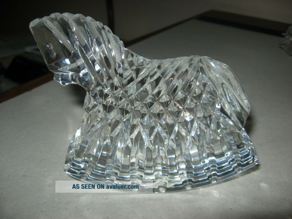 Waterford Irish Crystal Rocking Horse Paperweight | #37856735