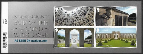 GB 2020 End Of The Second World War U/m Mnh Stamp Miniature Sheet ...