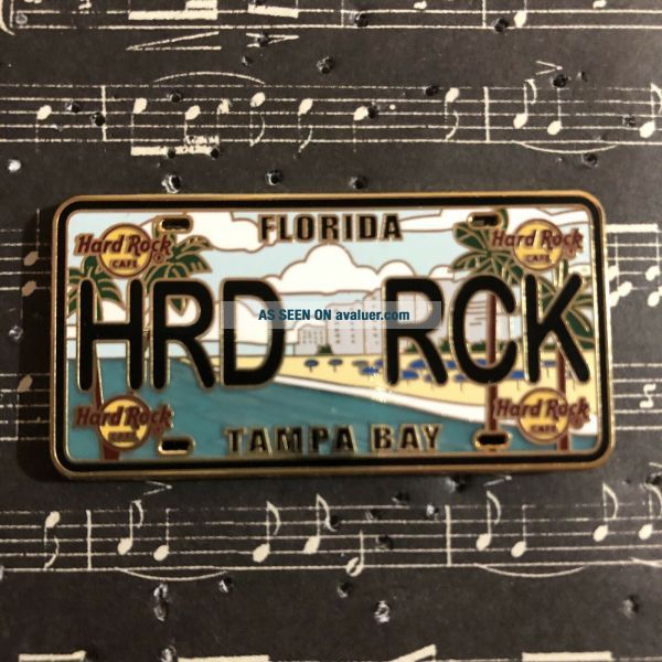 Hard Rock Cafe - Tampa Bay License Plate | #37886428