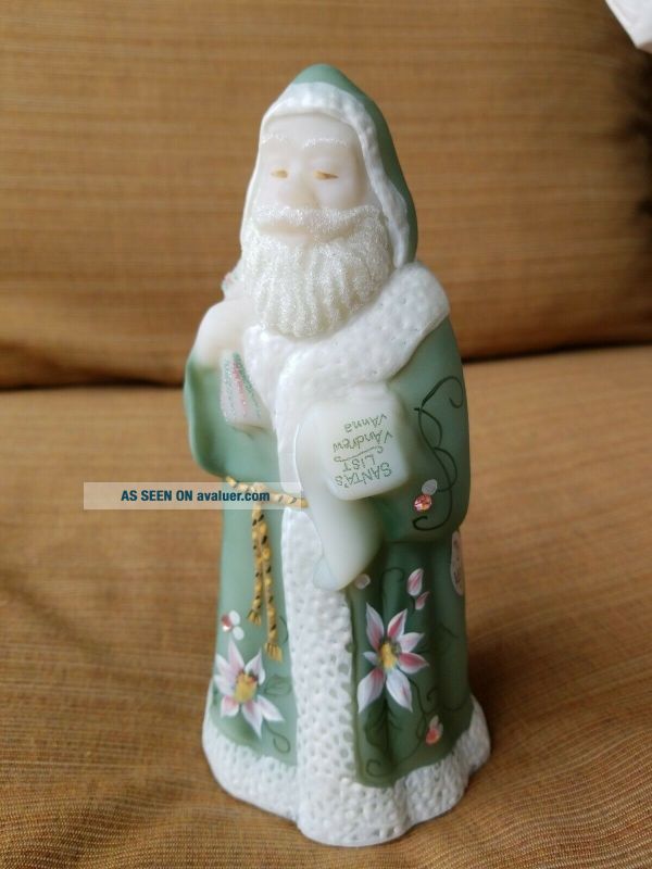 Fenton Glass Santa Limited Edition | #38126028