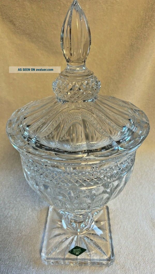 Godinger By Shannon Crystal Covered Candy Dish Compote Extra Large ...