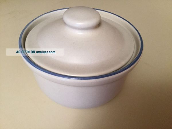 Vintage Pfaltzgraff Yorktowne Stoneware Butter Tub With Lid - Made In ...