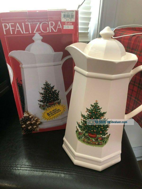 Pfaltzgraff Christmas Heritage Insulated Thermal Carafe | #38385018