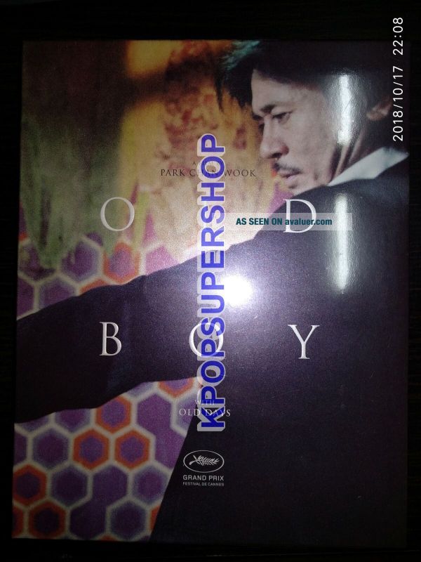 Oldboy Blu Ray Steelbook Limited Edition 2 Disc Bonus First Press Disc ...