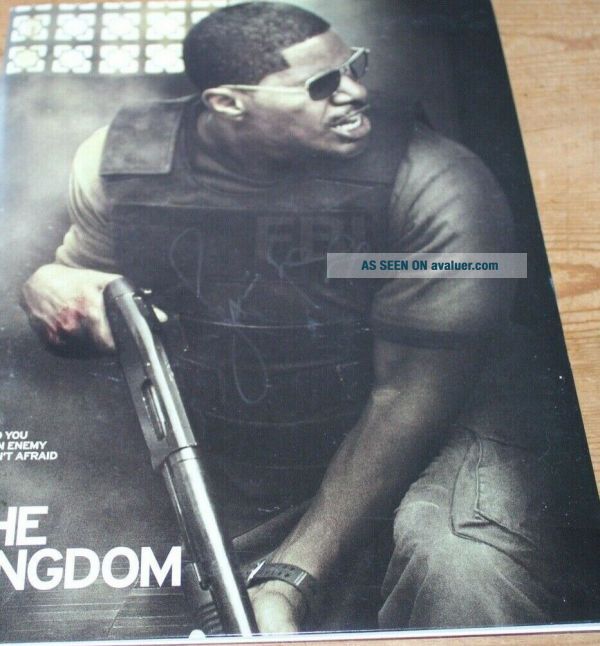 THE Kingdom Movie Press Kit HAND SIGNED JAMIE FOXX | #38515745