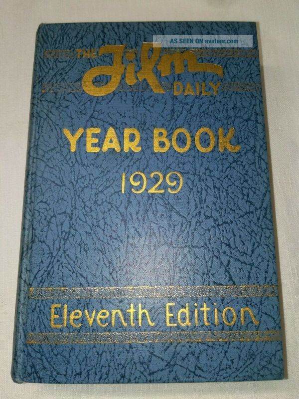 1929 The Film Daily Year Book Eleventh Edition | #38516065