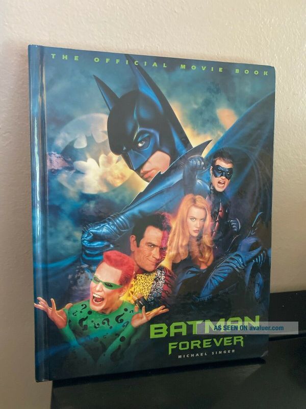 Batman Forever - The Official Movie Book By Michael Singer (Hardcover ...