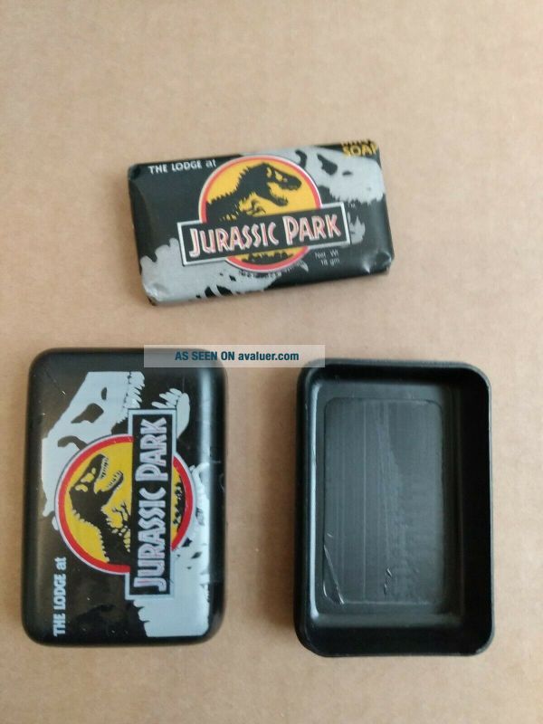 Vintage 1992 Jurassic Park Kids Bath Kit And Shower Tote Bag | #38651332