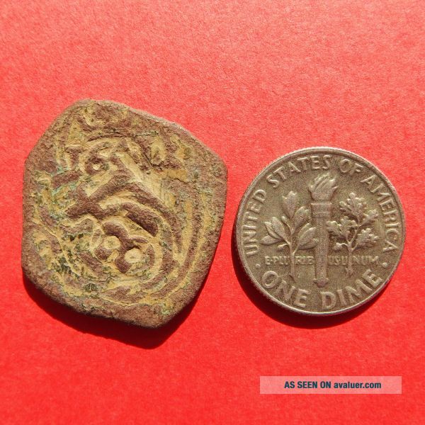 RARE 8 MARAVEDIS OF PHILIP IV SPANISH COLONIAL COIN FELIPE IV EL GRANDE ...