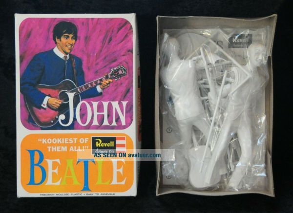 Beatles, Rare Vintage John Lennon Revell Model Kit In Orig. Box ...