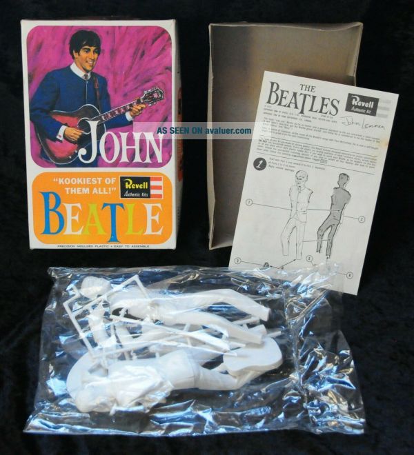 Beatles, Rare Vintage John Lennon Revell Model Kit In Orig. Box ...