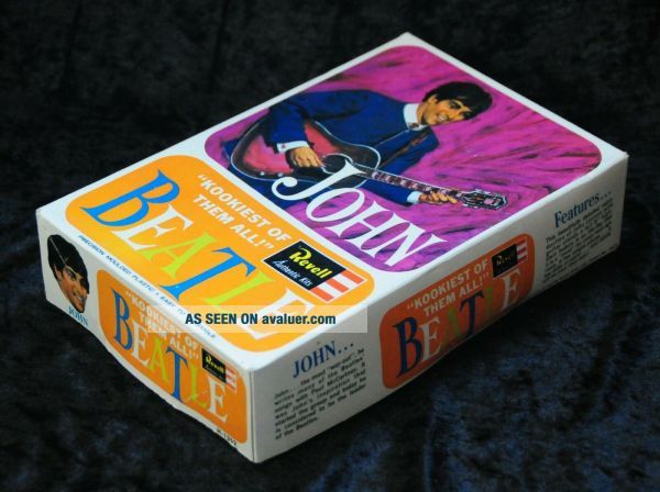 Beatles, Rare Vintage John Lennon Revell Model Kit In Orig. Box ...