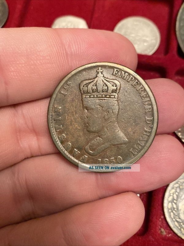 Haiti 6 1/4 Centimes. 1850 Emperor Faustin | #38710245