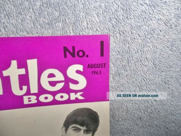 THE BEATLES MONTHLY BOOK AUGUST 1963 FIRST EVER ISSUE BUT MAY WELL BE ...