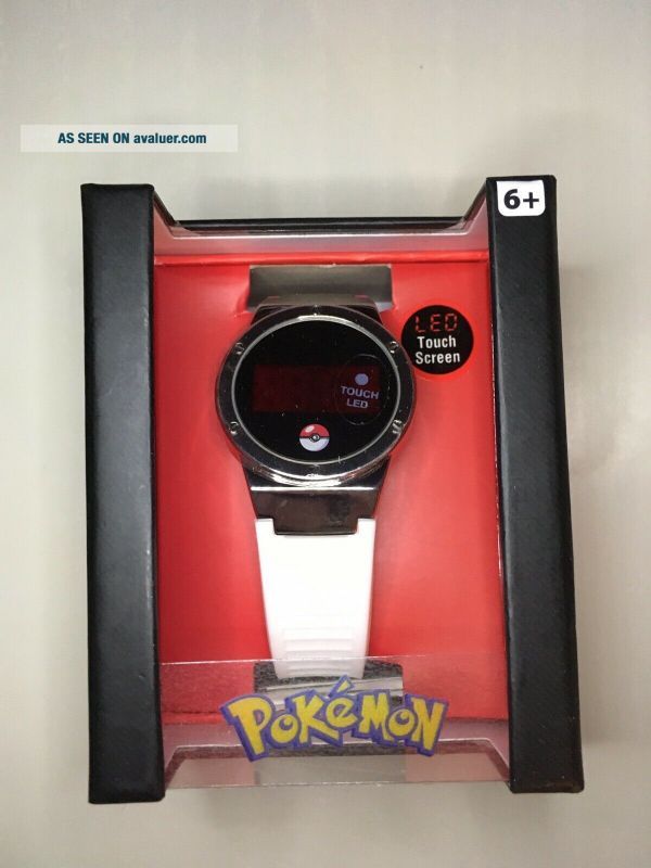 Nintendo Pokemon Pokeball Accutime Digital LED Wrist Watch | #38776234