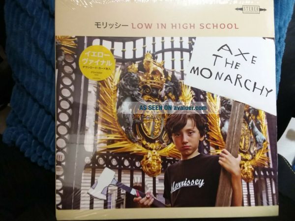Morrissey - Low In High School LP. Yellow Vinyl. Japanese Version ...