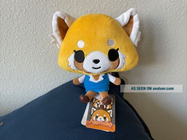 Japan Aggretsuko Aggressive Retsuko Sanrio Plush Toy Stuffed Doll NWT ...