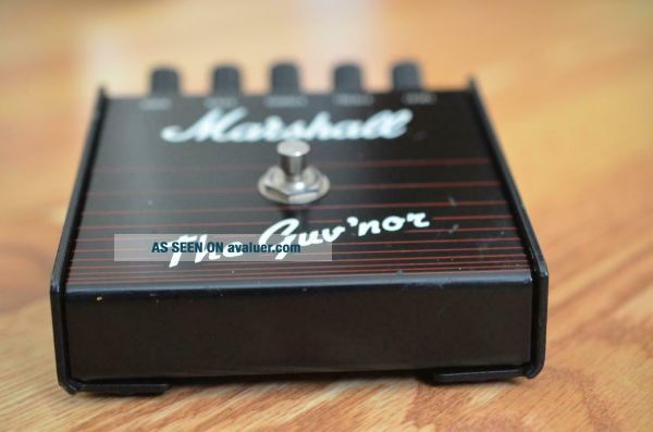 Marshall Guv ' Nor Distortion Overdrive Vintage Guitar Pedal - Made In ...