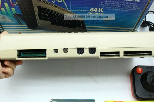 Vintage Commodore 64 Computer W/ Box And Books, | #38843176