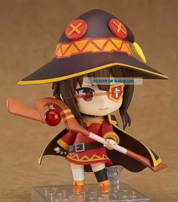 3. 75 " Anime Nendoroid 725 Konosuba MEGUMIN PVC Action Figure No Box ...