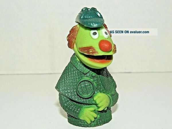 Vintage Sesame Street Sherlock Hemlock Muppets Finger Puppet Rubber ...