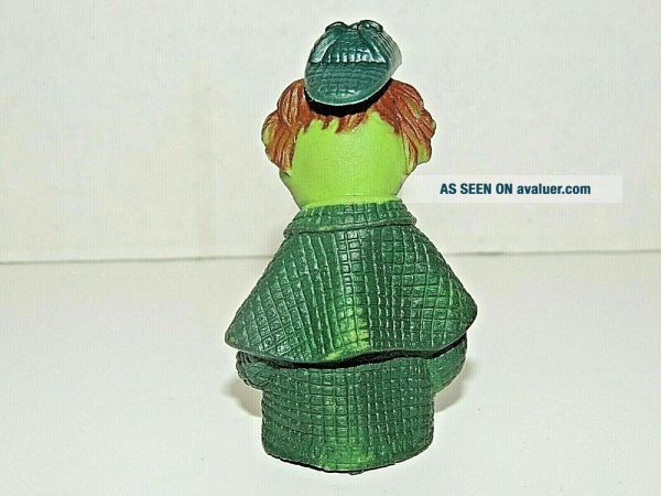 Vintage Sesame Street Sherlock Hemlock Muppets Finger Puppet Rubber ...