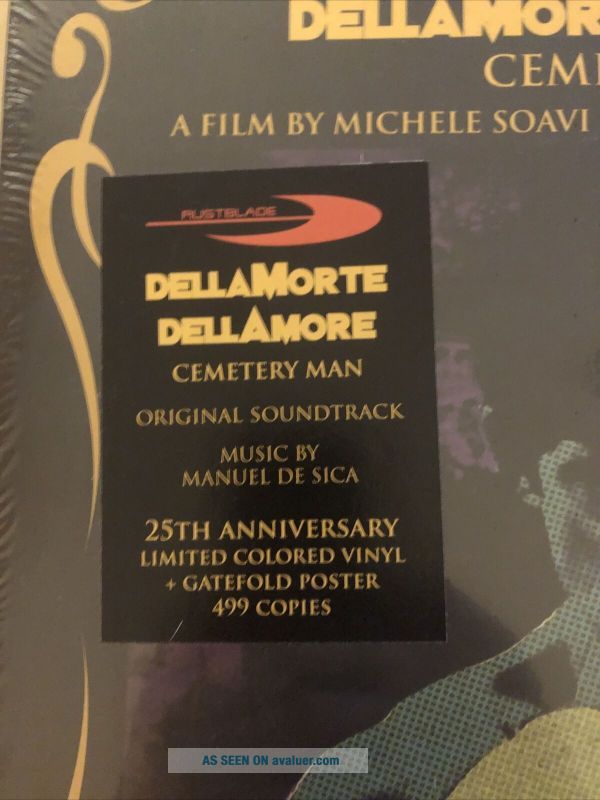 DELLAMORTE DELLAMORE CEMETERY MAN VINYL LP | #38862237