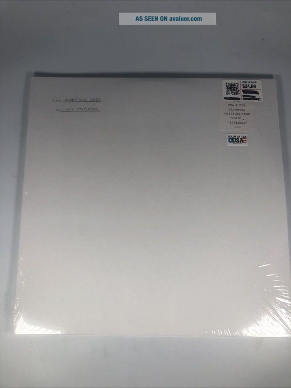 CHRIS STAPLETON - STARTING OVER - 2 LP VINYL RECORDS WALMART EXCLUSIVE ...