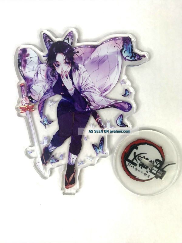 Demon Slayer Anime Manga Hashira Shinobu Kocho Standing Acrylic Figure ...