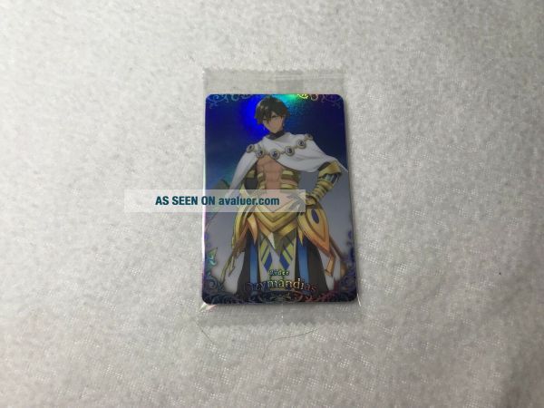 Fate Grand Order FGO Wafer Card Revival No. 17 Rider Ozymandias Merch ...