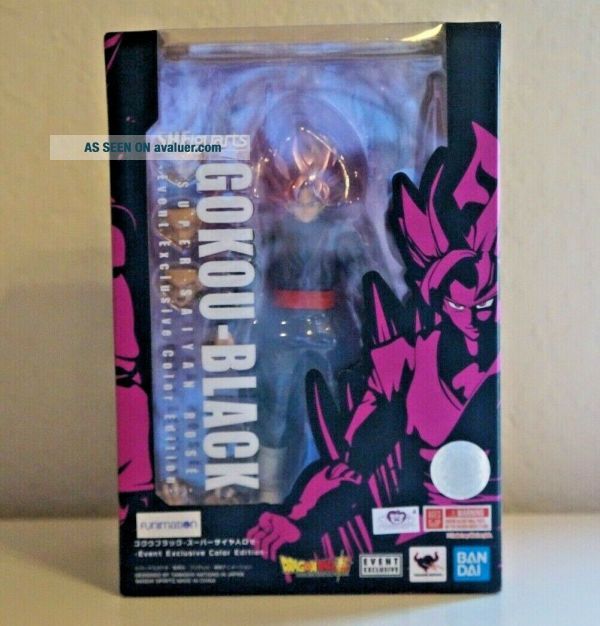 2019 SDCC Tamashii Bandai SH Figuarts GOKU GOKOU BLACK SAIYAN ROSE ...