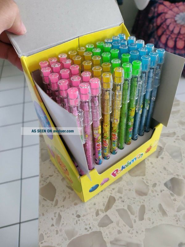 Pokemon Advanced Hoenn Stacking Lead Pencil 50x Whole Box Rare | #38874069