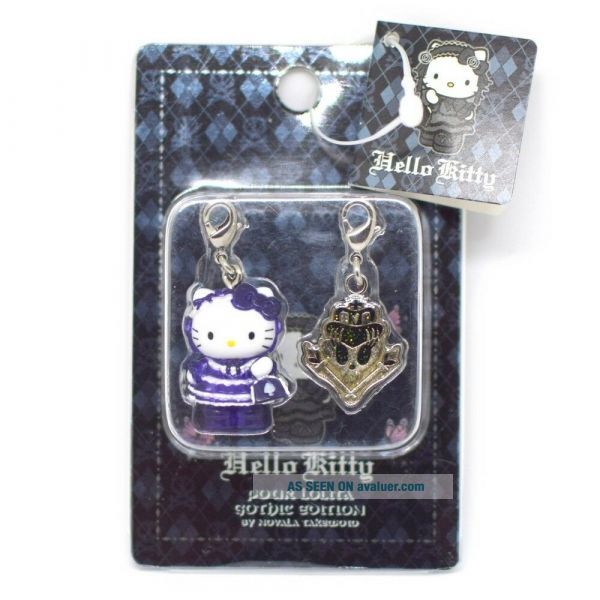 Hello Kitty POUR LOLITA GOTHIC EDITION (SP - Rare) Fastener Mascot ...