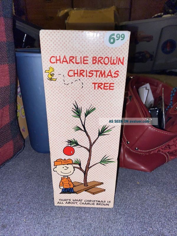 Peanuts Charlie Brown ' S Christmas Tree 14 " Tall With Ornament 2011 ...