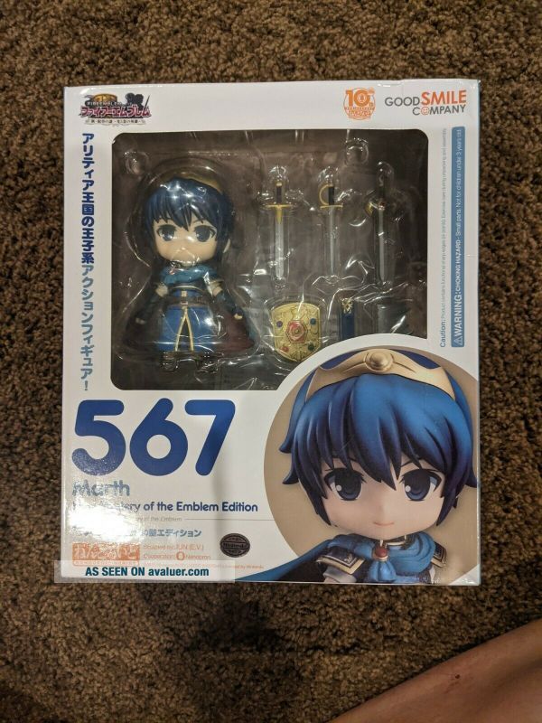 567 Fire Emblem Mystery Of The Emblem Marth Nendoroid Figure | #38932762
