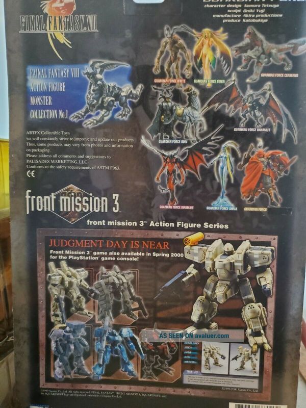 FINAL FANTASY VIII GUARDIAN FORCE SHIVA ACTION FIGURE | #38957064
