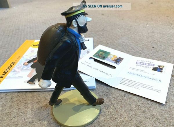 Tintin Figurines Officielle 13 Haddock En Route Herge Model Moulinsart ...