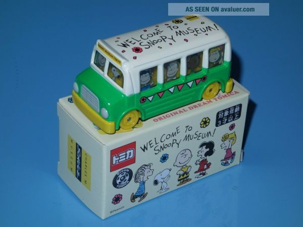 Peanuts SNOOPY MUSEUM Tokyo 1st Anniversary TOMICA BUS WELCOME TO ...
