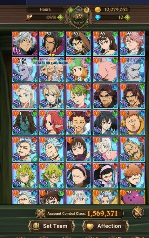 7DS Grand Cross Account GLOBAL | #39072365