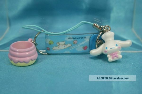 Bandai Sanrio Cinnamoroll Mascot Gashapon Mini Strap Figure Cinnamoroll ...