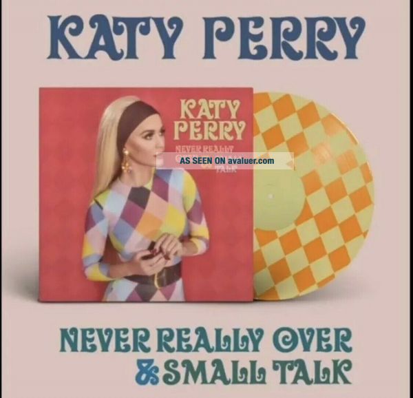 Katy Perry Never Really Over/ Small Talk 2019 Black Friday Rsd Rare ...