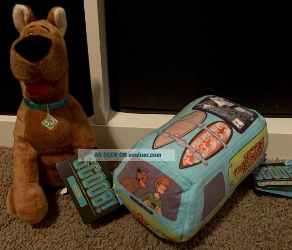 Scoob Bark 2020 Mystery Machine Van Dog Scooby Doo Plush | #39156884