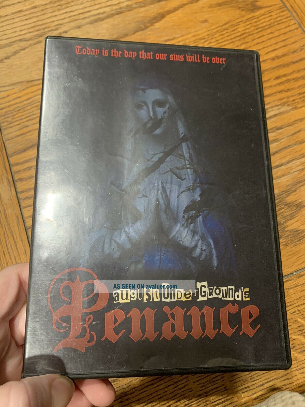 AUGUST UNDERGROUND PENANCE DVD LIKE - OOP RARE FRED VOGEL TOETAG HORROR ...